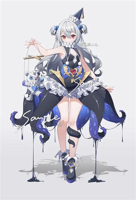 傀儡章鱼娘 花瓣网