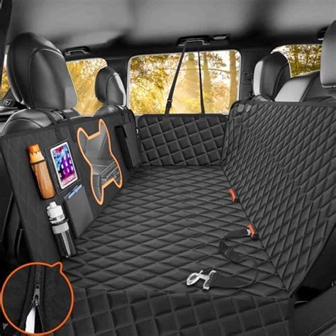 Jp ペット用ドライブシート 犬用 車シート カバー 防水 汚れ防止 耐摩 滑り止め 折り畳み式 後部座席 可視メッシュ