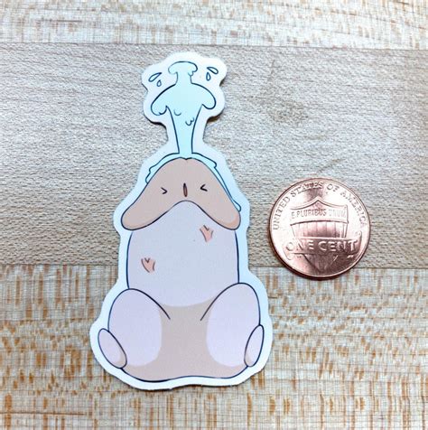 Cute Cartoon Dick Stickers 8 To A Set Etsy