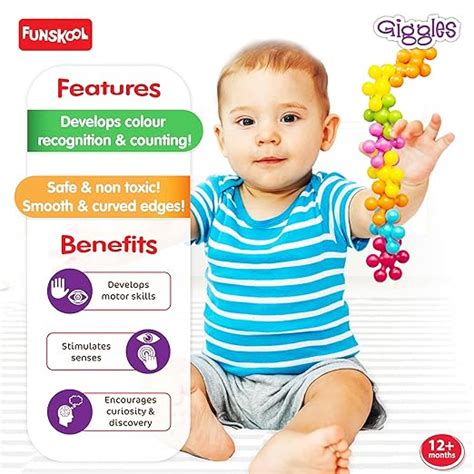 Funskool Star Links Multicoloured Interlocking Learning Educational