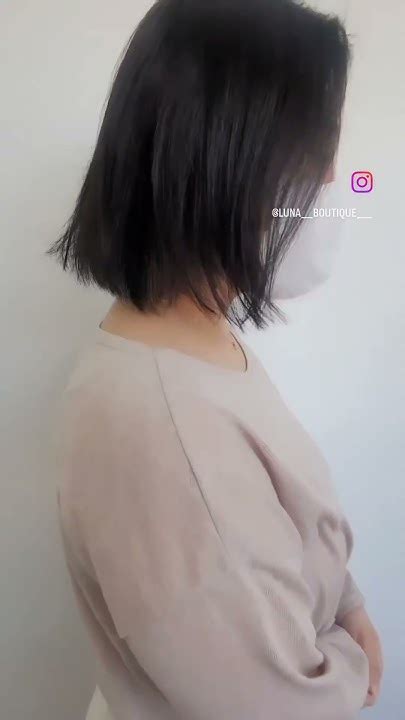 단발머리노팁붙임머리💕 붙임머리 노팁붙임머리 Youtube