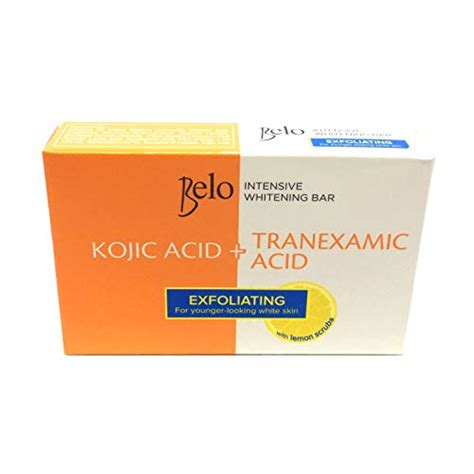 New Belo Kojic Tranexamic Acid Intensive Whitening Exfoliating Lemon