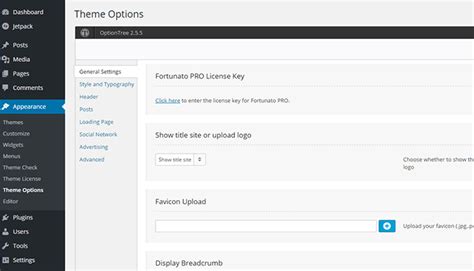 Where Is The Theme Options CrestaProject