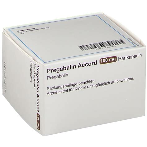 Pregabalin Accord 100 Mg 100 St Mit Dem E Rezept Kaufen Shop Apotheke