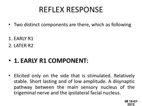 Blink Reflex