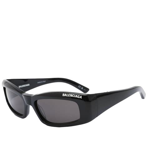 Balenciaga Eyewear Bb0266s Sunglasses In Black Grey Balenciaga