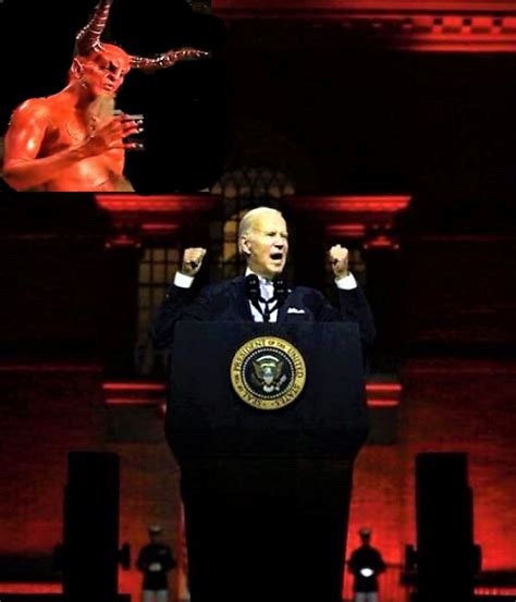 Biden Doing The Devils Work Blank Template Imgflip