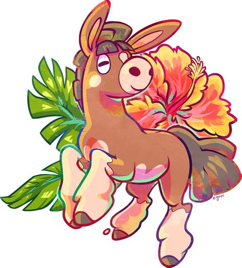 Mudbray Pokemon Drawn By Eyrri Art Danbooru