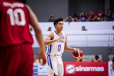 Thirdy Ravena Dwight Ramos Lead Gilas Pilipinas Lineup Vs India In