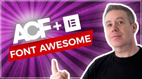 Advanced Custom Fields Tutorial How To Add Font Awesome Icons