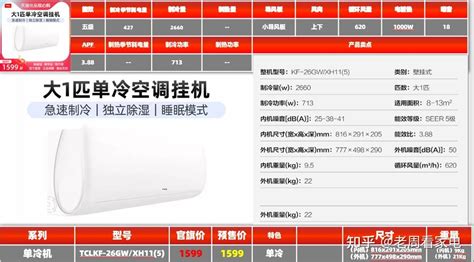 Tcl 空调型号合集 知乎