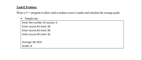 Solved Task 2 Problem Write A C Program To Allow Read N Chegg