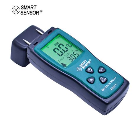 Moisture Meter Smart Sensor As971 Paper Wood Humid Grandado
