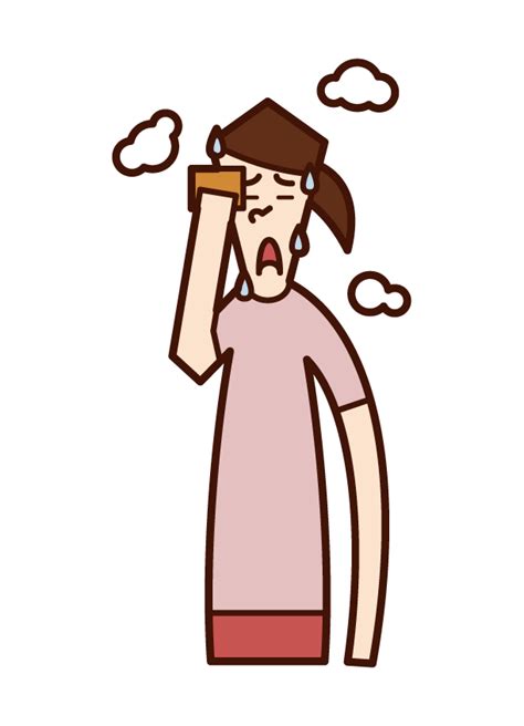 뜨거운 화재 남자 여성의 그림 무료 일러스트 소재집 Kukukeke