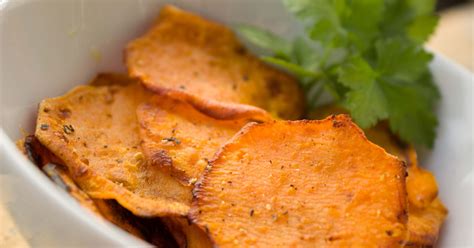 Snack De Chips De Batata Doce Veja Como é Fácil Fazer