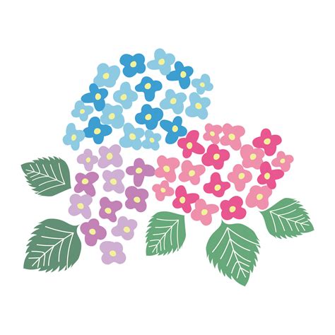 【トップレート】 紫陽花 イラスト 簡単 ~ 無料の印刷可能なイラスト画像