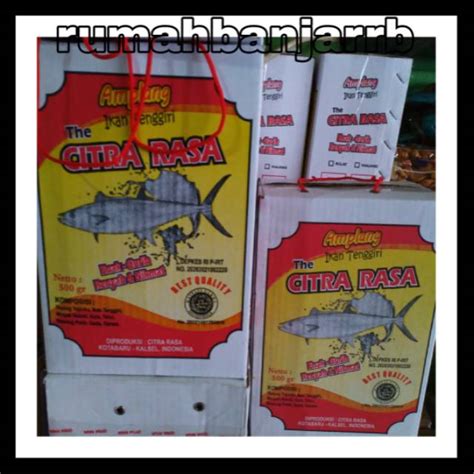 Jual BAYAR DI TEMPAT KERUPUK AMPLANG IKAN TENGGIRI KEMASAN DUS KECIL Shopee Indonesia
