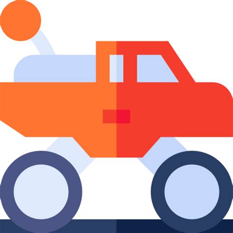 몬스터 트럭 무료 교통개 아이콘