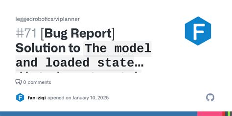 Bug Report Solution To `the Model And Loaded State Dict Do Not Match