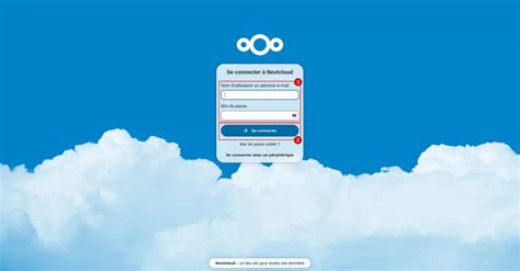 Comment Utiliser Linterface Web Nextcloud Lws