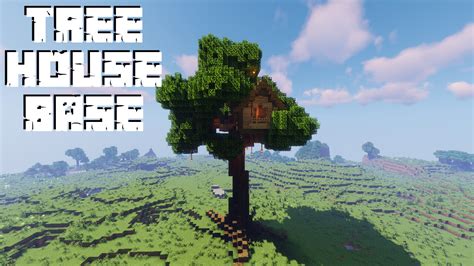 Tree House Base Minecraft Map
