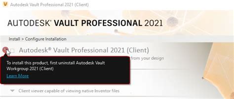 To Install This Product First Uninstall Vault Edition Version When Trying To Install