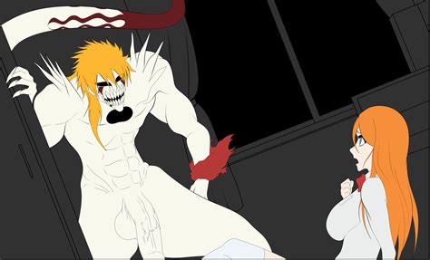 Rule 34 1boy 1girls Auburn Hair Bedroom Big Breasts Big Penis Bleach