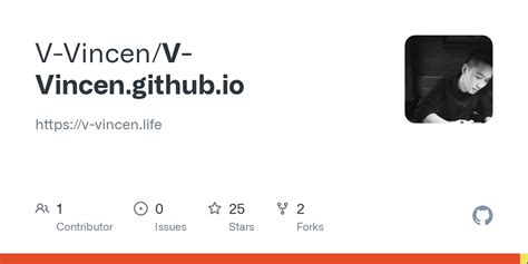 GitHub V Vincen V Vincen Github Io Https V Vincen Life
