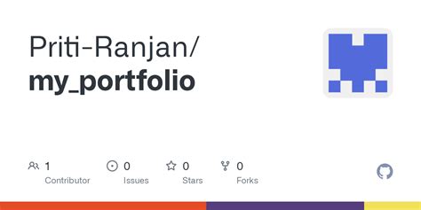 Github Priti Ranjan My Portfolio