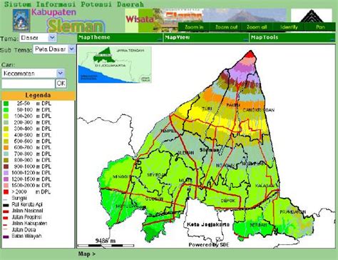 GIS GIS Web Potensi Daerah