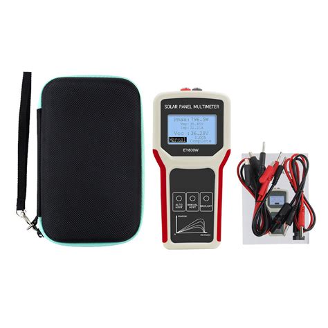 Ey800w Smart Pv Solar Current Voltage Tester 800w Mppt Lcd Solar Panel Module Tester Digital