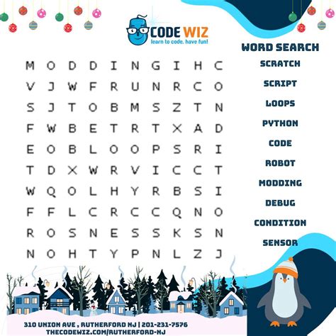 Code 🧩 Boost Creativity And Logical Thinking With Our Fun Word Search 🖥️ This Winter Keep