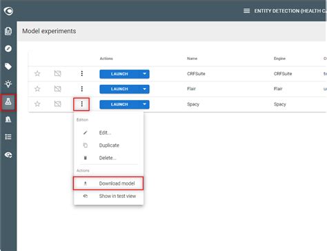 How To Import Or Export Models Kairntech Documentation