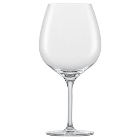 6 Pcs Burgundy Wine Glasses Crystal Glass 630 Ml Banquet Schott