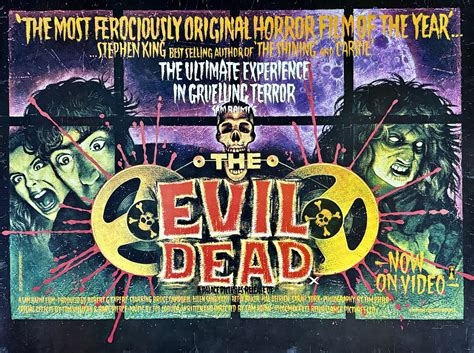 The Evil Dead 1981 Plakat Horror Movie Review The Evil Dead 1981