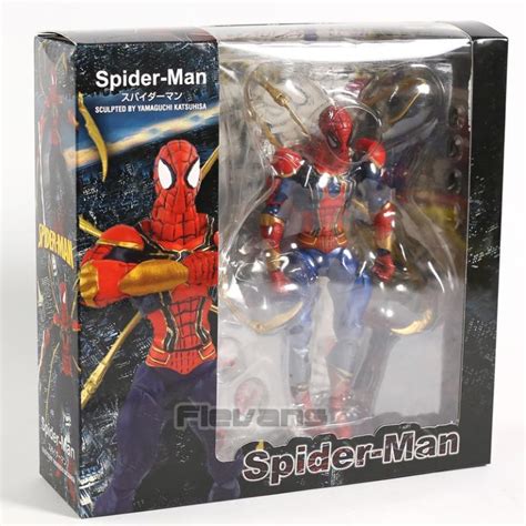 Revoltech Marvel Avengers Infinity War Endgame Spiderman Iron Spider