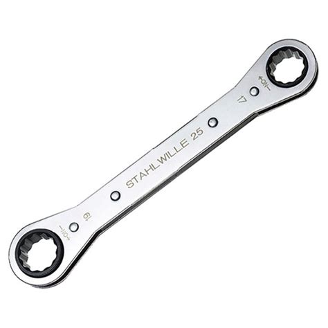 Stahlwille 41131618 Ratchet Ring Spanner 16 X 18mm Rapid Electronics