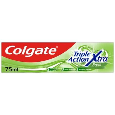 Dentifrice Triple Action Extra Fresh Colgate Le Tube De 75ml à Prix