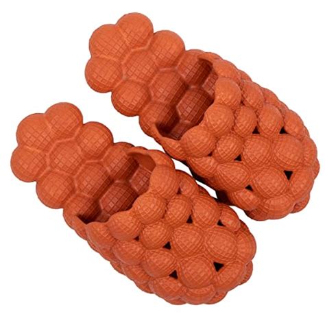 Lychee Bubble Slippers For Women Mens Beach Slides Sandals Soft Massage