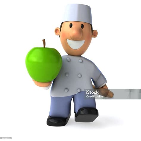 재미 있는 베이커3d 일러스트 3차원 형태에 대한 스톡 벡터 아트 및 기타 이미지 3차원 형태 바게트 빵 Istock