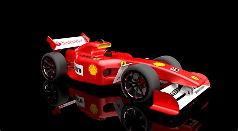 法拉利一级方程式赛车solidworks 2013模型图纸下载 懒石网