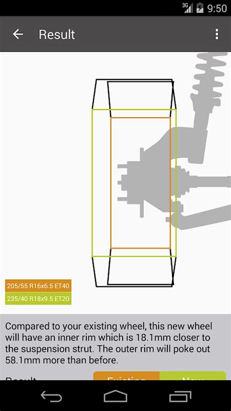 Tire Size Calculator Apk สำหรับ Android ดาวน์โหลด