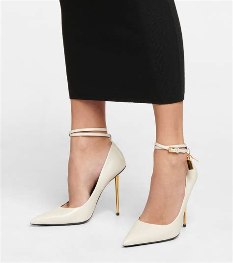 Tom Ford Padlock Leather Pumps TOM FORD