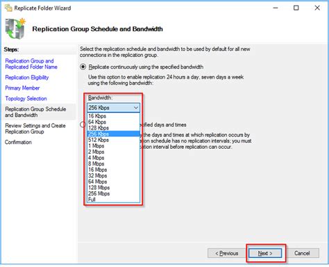 how to configure a dfs replication infrassist
