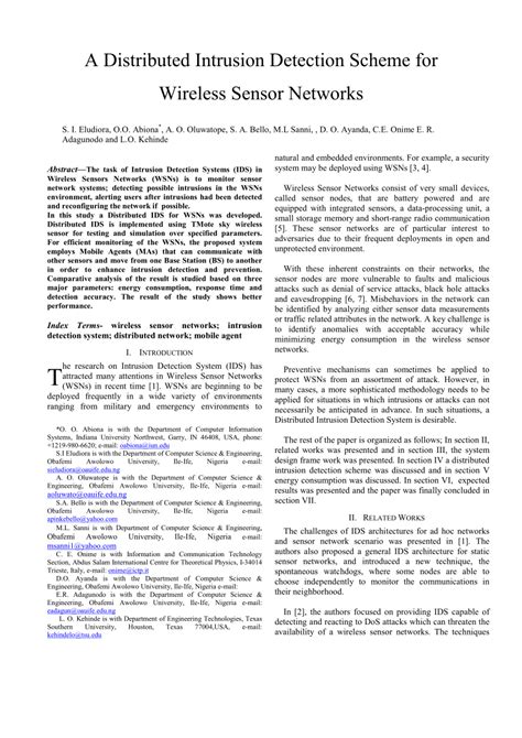pdf a distributed intrusion detection scheme for wireless sensor networks