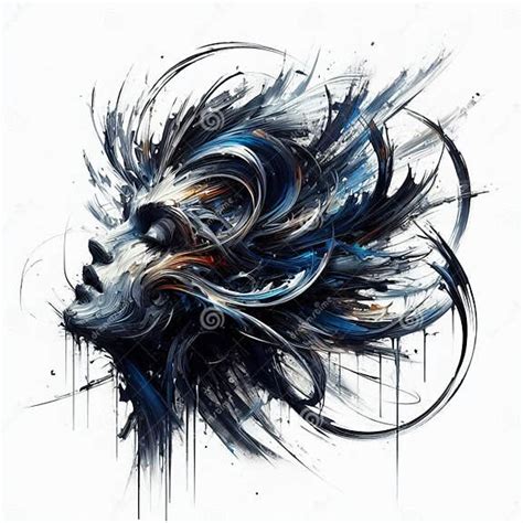 Expressive Abstraction An Emotive And Gestural Style Of Abstra Stock