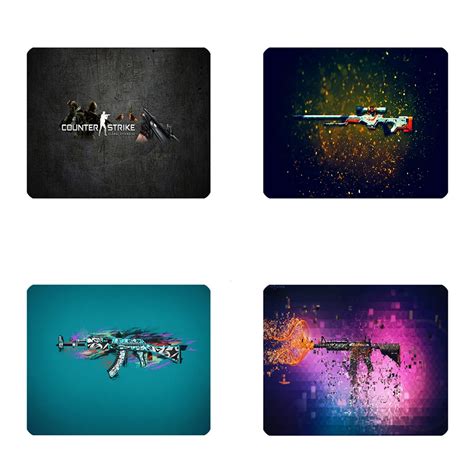 Counter Strike Global Offensive Cs Go Gun Print Mouse Pad Gamer Gaming