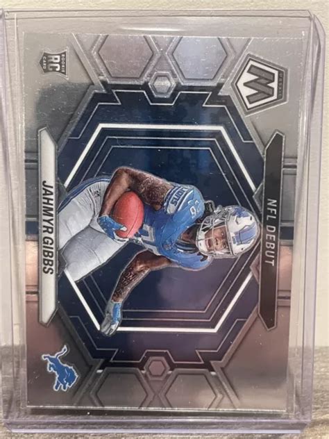 PANINI MOSAIC Jahmyr Gibbs RC NFL Debut ND Detroit Lions