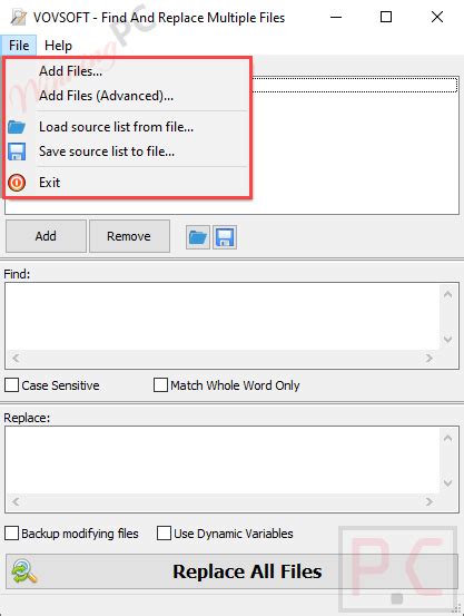 vovsoft find and replace multiple files license key free