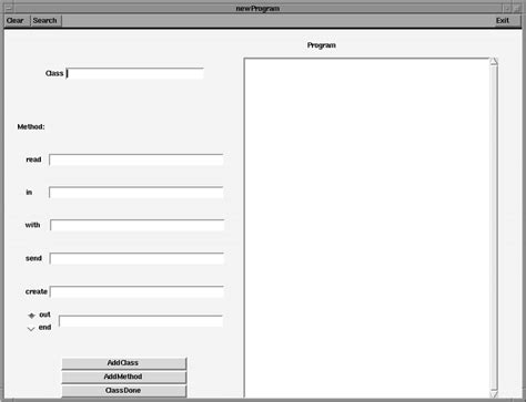 The Interface To Write A Shade Program Download Scientific Diagram